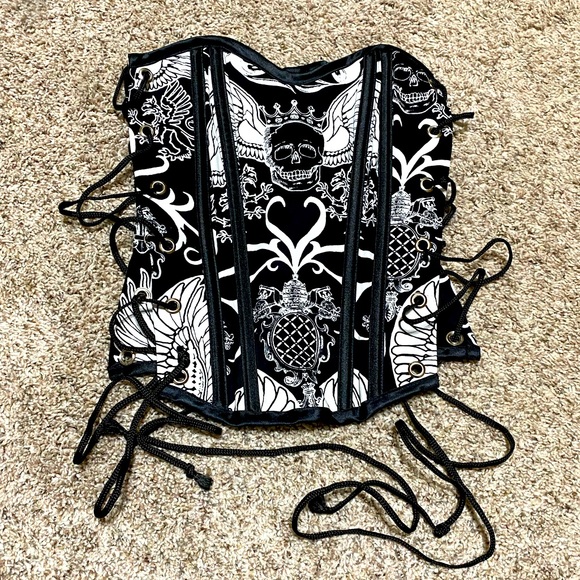 Shirley of Hollywood | Tops | Shirley Of Hollywood Gothic Punk Rave ...